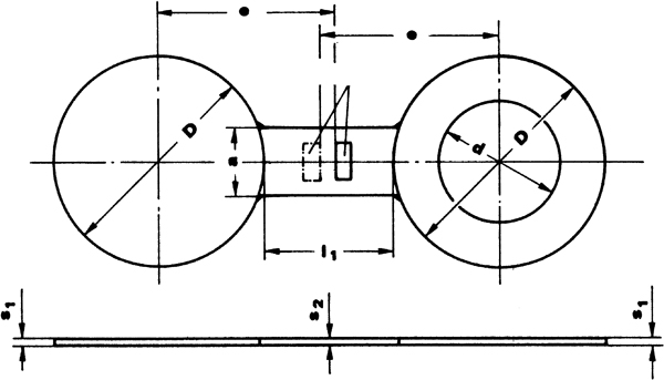 Umsteckscheibe | Form B | Steckscheibe | Flanschverbindung.